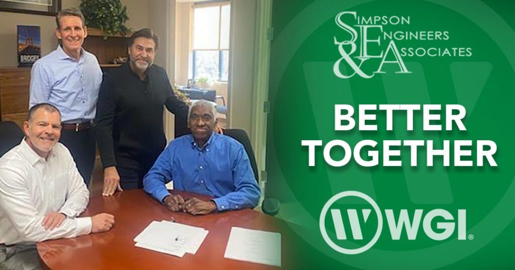 WGI Acquires Simpson Engineers & Associates - WGI