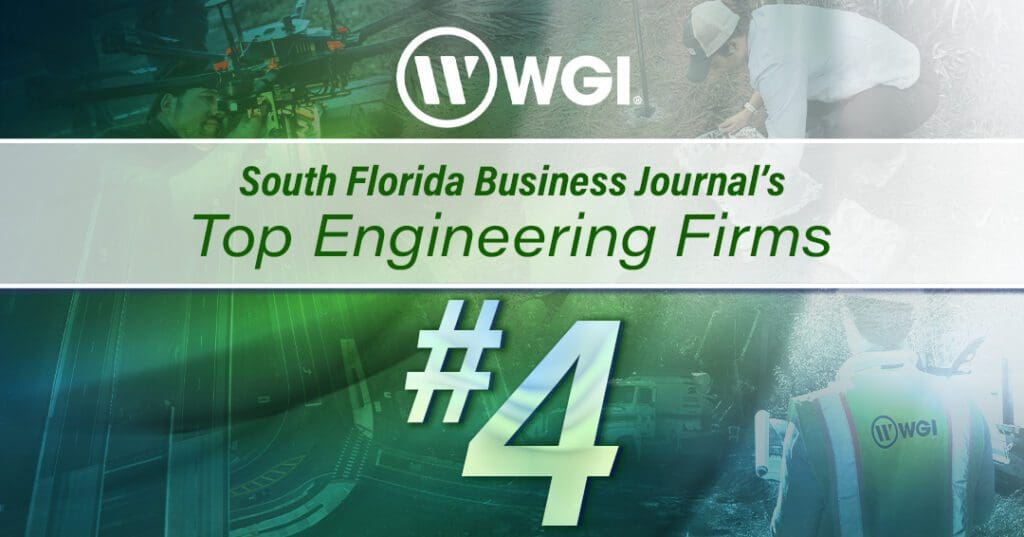 SFBJ Top Engineering Firm - Best Engineering Firms South Florida - WGI