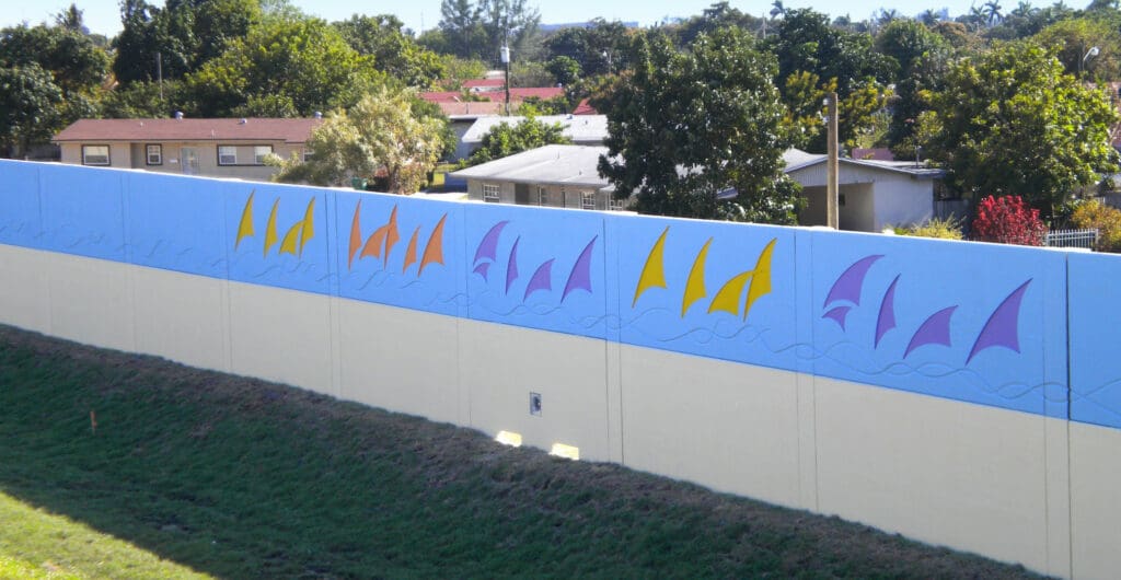 SR 91 Golden Glades Sound Walls and Bridge Painting - WGI