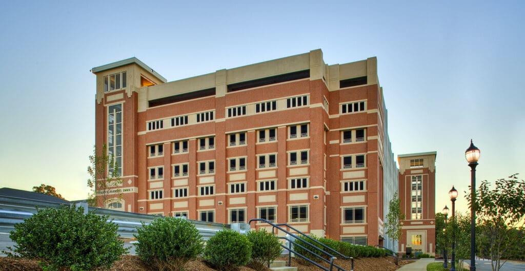 Student Parking Deck III Central Piedmont Community College - WGI
