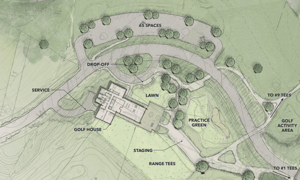 Travis Club - Gatehouse and Golf House Arrival Building - WGI
